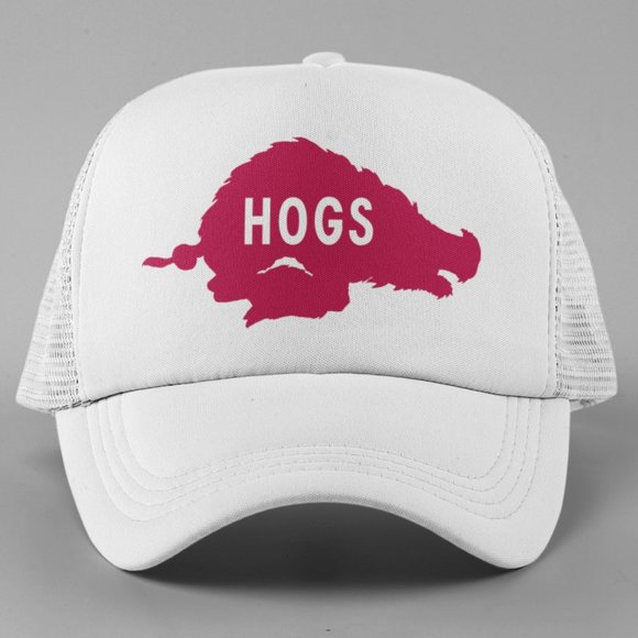 Accessories | New Arkansas Razorbacks Hogs Retro Logo Foam Trucker ...